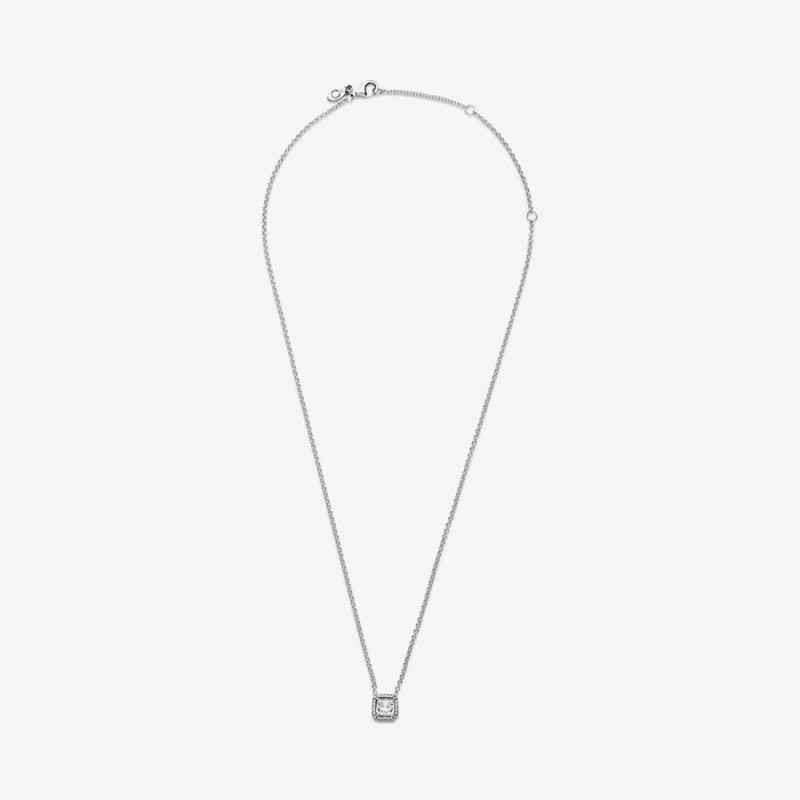 COLLANA CON PUNTO LUCE QUADRATO DONNA PANDORA